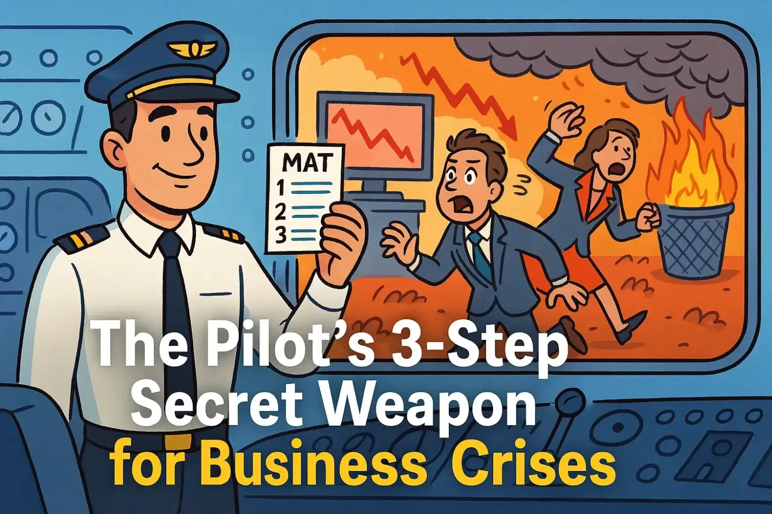 The Pilot's 3-Step Secret Weapon for Business Crises - Built To Soar